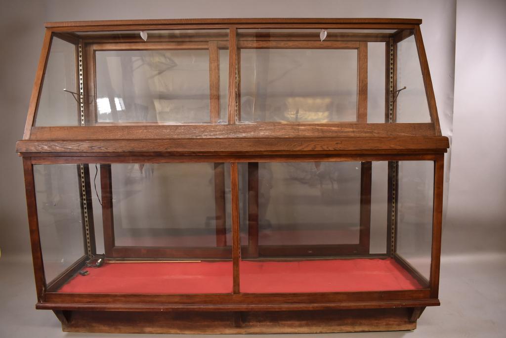 1900's 2 Tier Candy Store Display Case