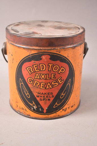 3 Lb Red Top Axle Grease Can