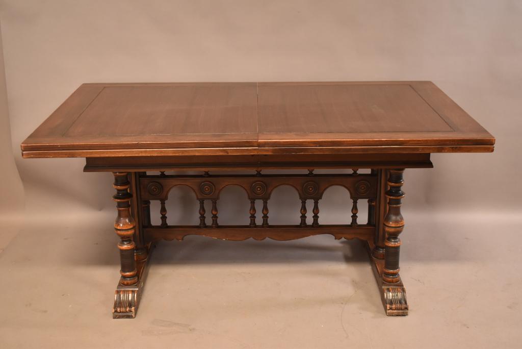 1920's Berkey & Gay Spanish Style Dining Table