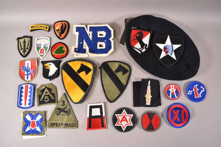 Large Collection Of Military Patches