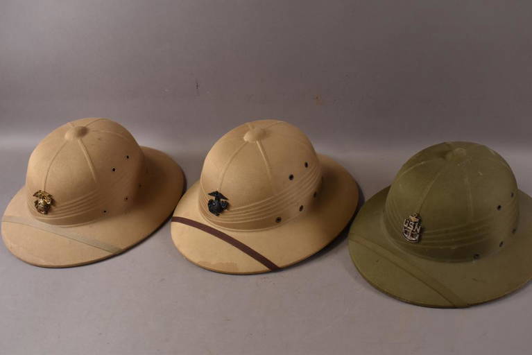 3 Us Pith Helmets