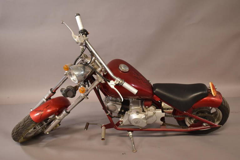 CUSTOM MINI CHOPPER PARTS BIKE - Jul 31, 2021 | Redlands Antique ...