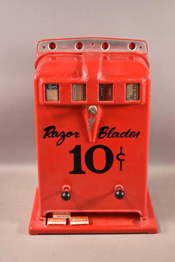 10 Cent Razor Blade Coin Op Dispenser