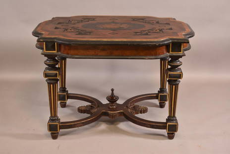 Victorian Renaissance Revival Parlor Table
