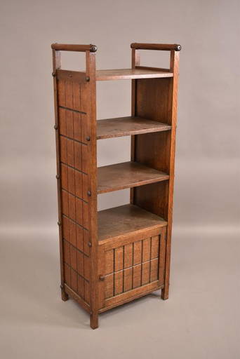 Arts & Crafts Tall Magazine Rack