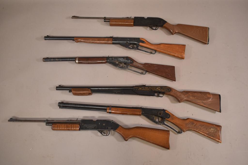 6 Vintage Daisy Bb Air Rifles