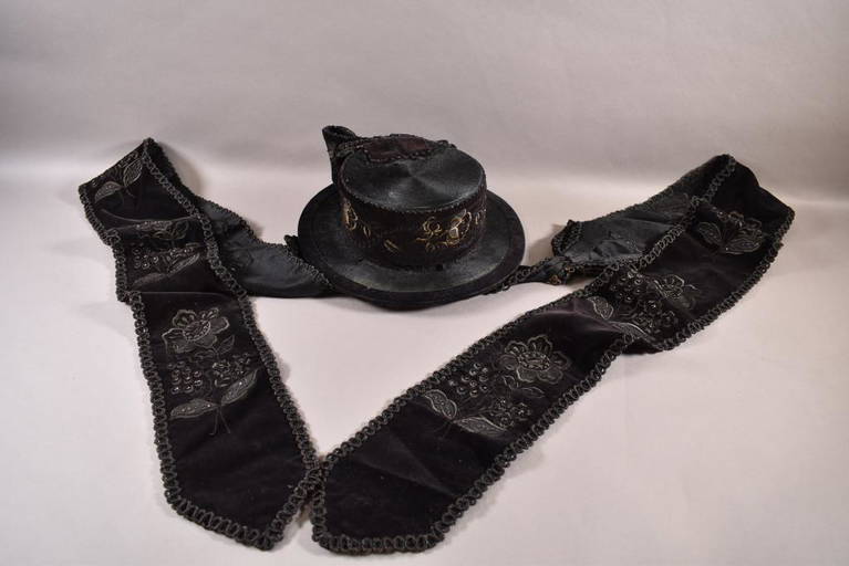 Fancy Antique Beaver Skin Hat