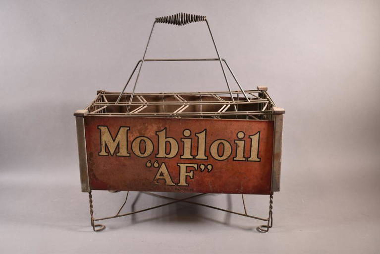Mobiloil "af" Filpruf Bottle Rack