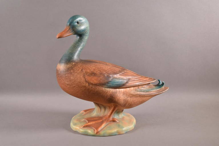 LARGE GOEBEL PORCELAIN DUCK - Nov 20, 2021 | Redlands Antique Auction in CA