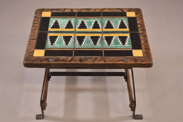 Monterey California Tile Top Table