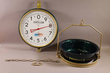 Large Chatillon Hanging Scale