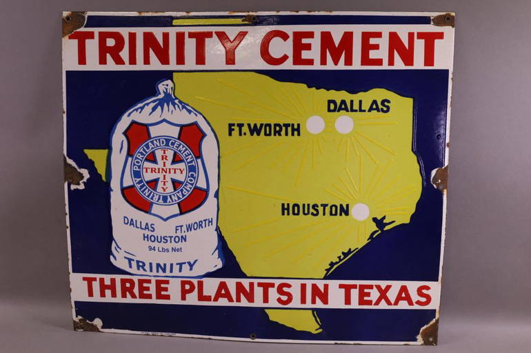 Trinity Cement Ssp Sign