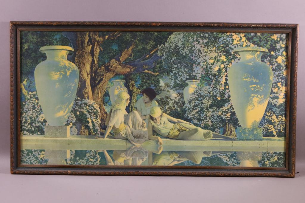 1918 Maxfield Parrish "garden Of Allah" Print