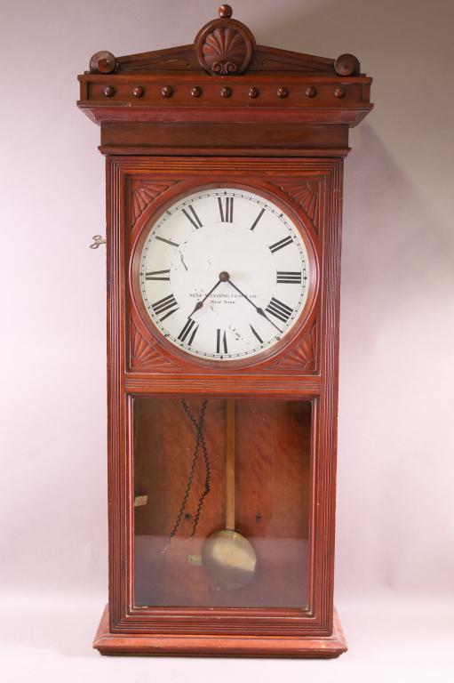 Self Winding Electric Wall Clock