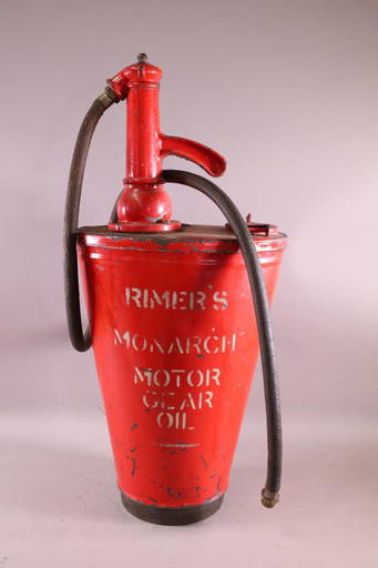 RIMER'S MONARCH MOTOR CLEAR OIL DISPENSER (#0320) on Sep 17, 2022 ...