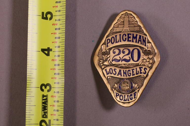 Lapd Detective Badge