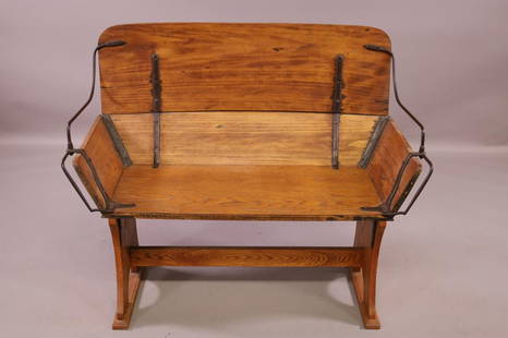 Antique Wagon Buggy Seat Bench