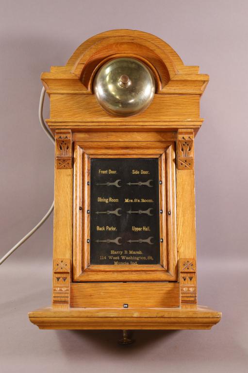 VICTORIAN OAK BUTLER'S CALL BOX - Nov 19, 2022 | Redlands Antique ...