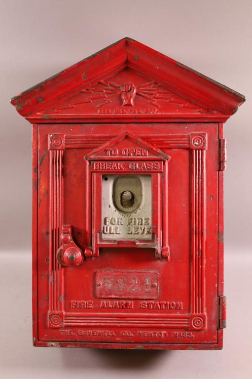Antique Gamewell Fire Call Box