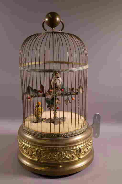 LARGE FRENCH BIRD CAGE AUTOMATON (#0037) on Jan 01, 2023 | Redlands ...