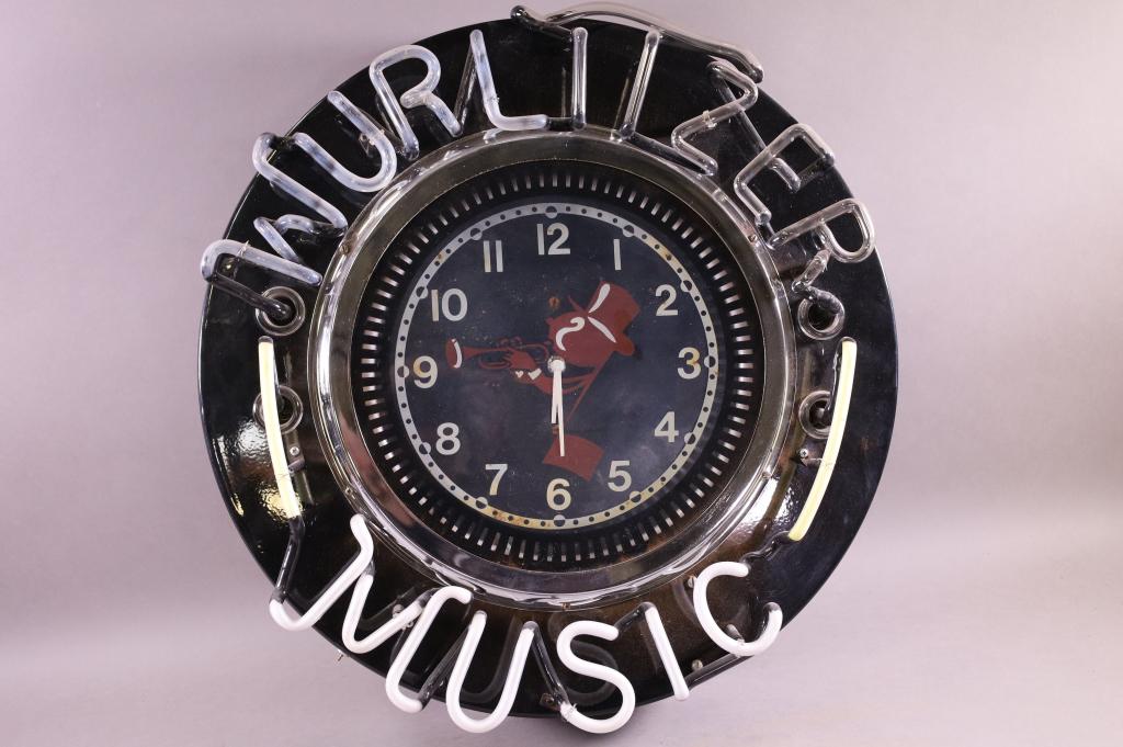 MODERN WURLITZER NEON SPINNER - Feb 25, 2023 | Redlands Antique Auction ...