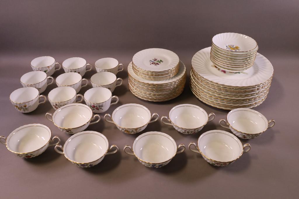 58 Pieces Of Minton Dishes