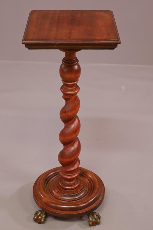 Merklen Brothers Barley Twist Pedestal Auction