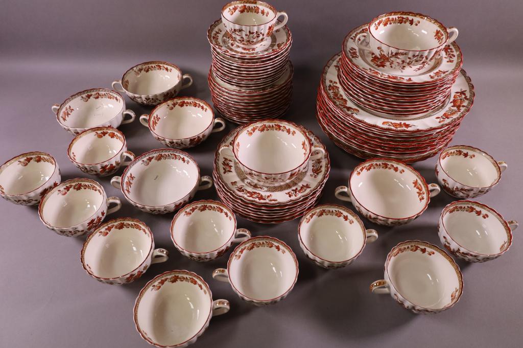 Copeland Spode India Tree China Set Auction