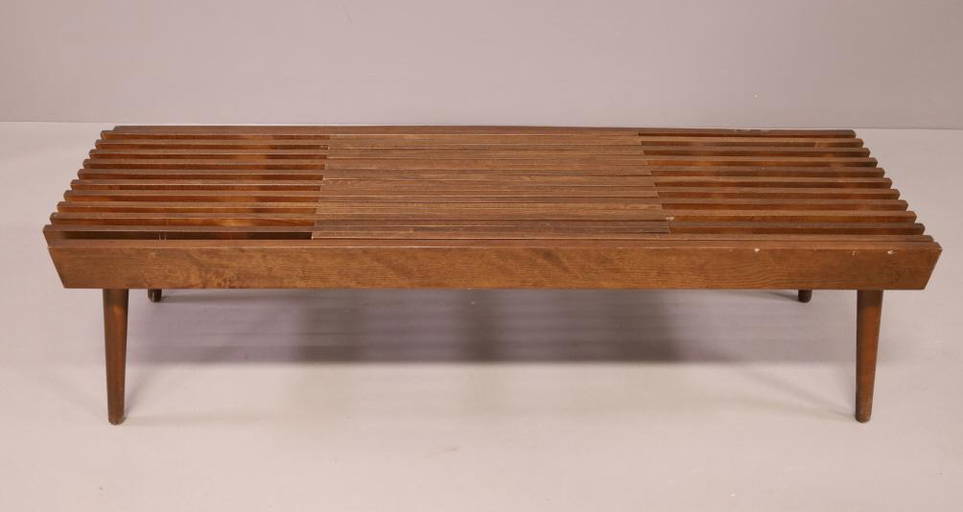 Mid Century Modern Expandable Bench