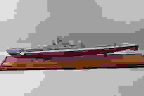 Uss Cod Model Ship In Case Auction