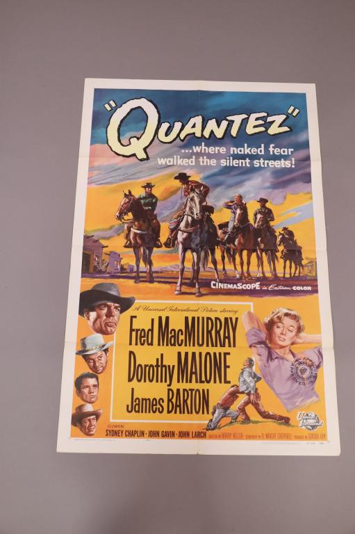 Quantez Movie Poster Auction