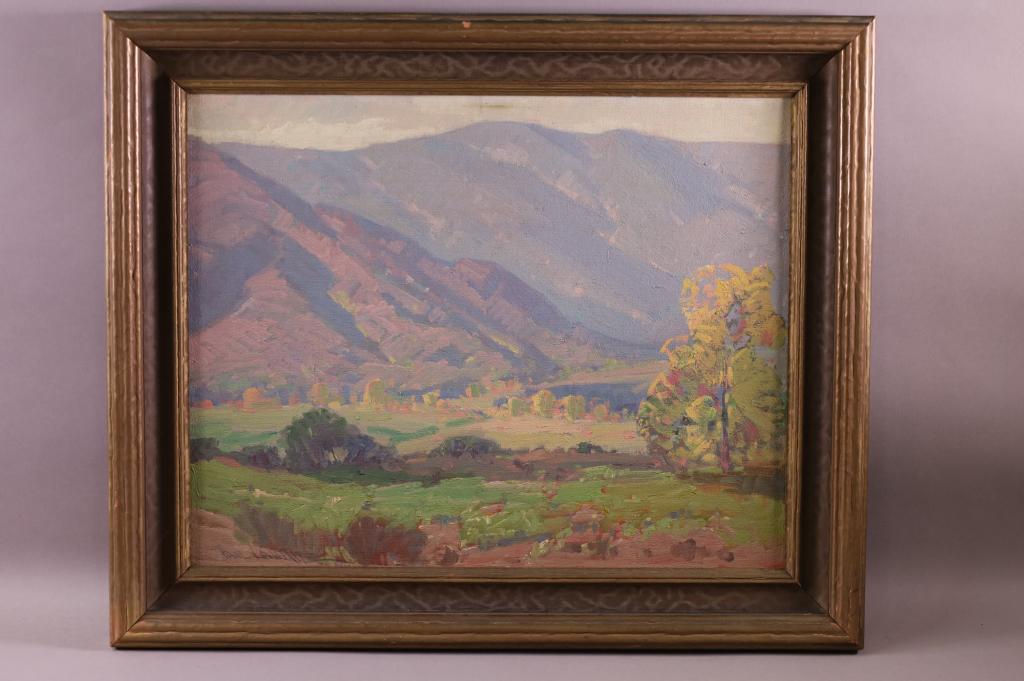 Paul Lauritz California Landscape Painting Auction
