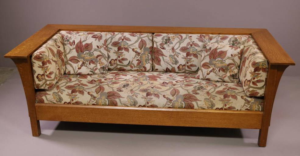 Stickley Mission Oak Sofa