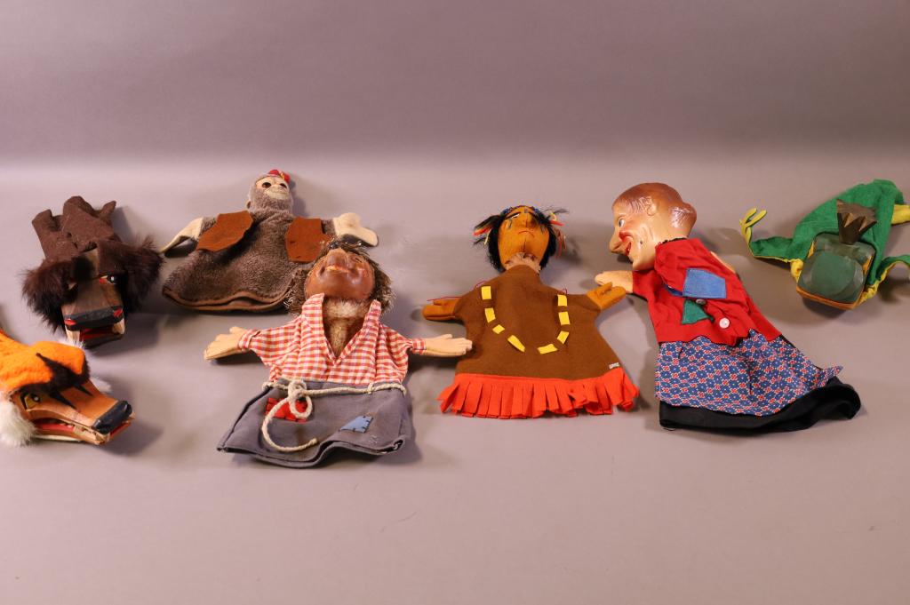 Seven German Puppets