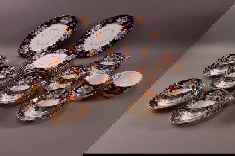 Demitasse Cups And Saucer Set