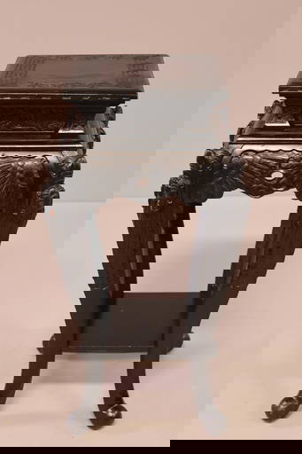 Antique Japanese Carved Stand