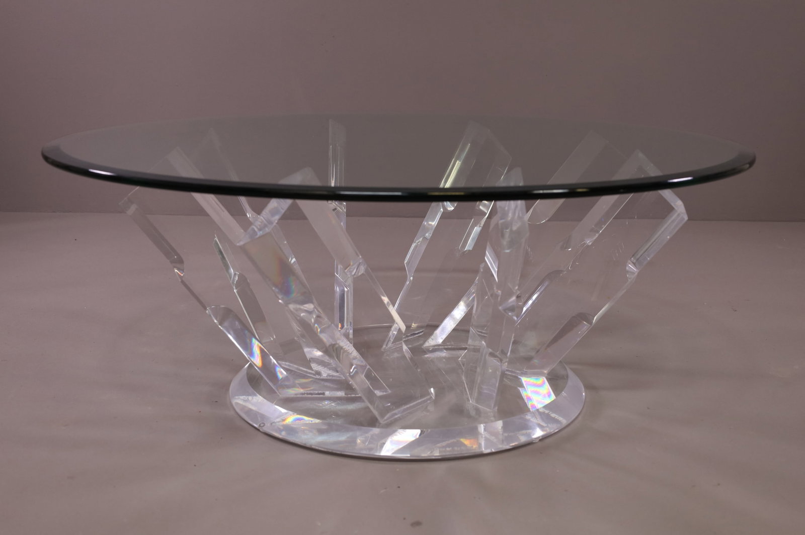 Vintage Lucite Coffee Table