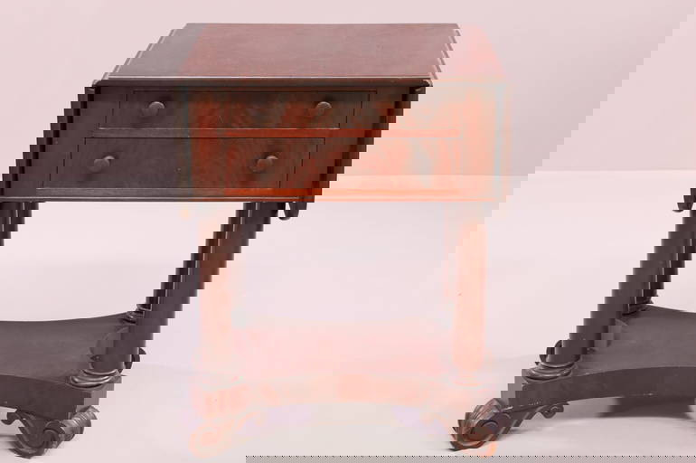 19th Century Drop Side Work Table