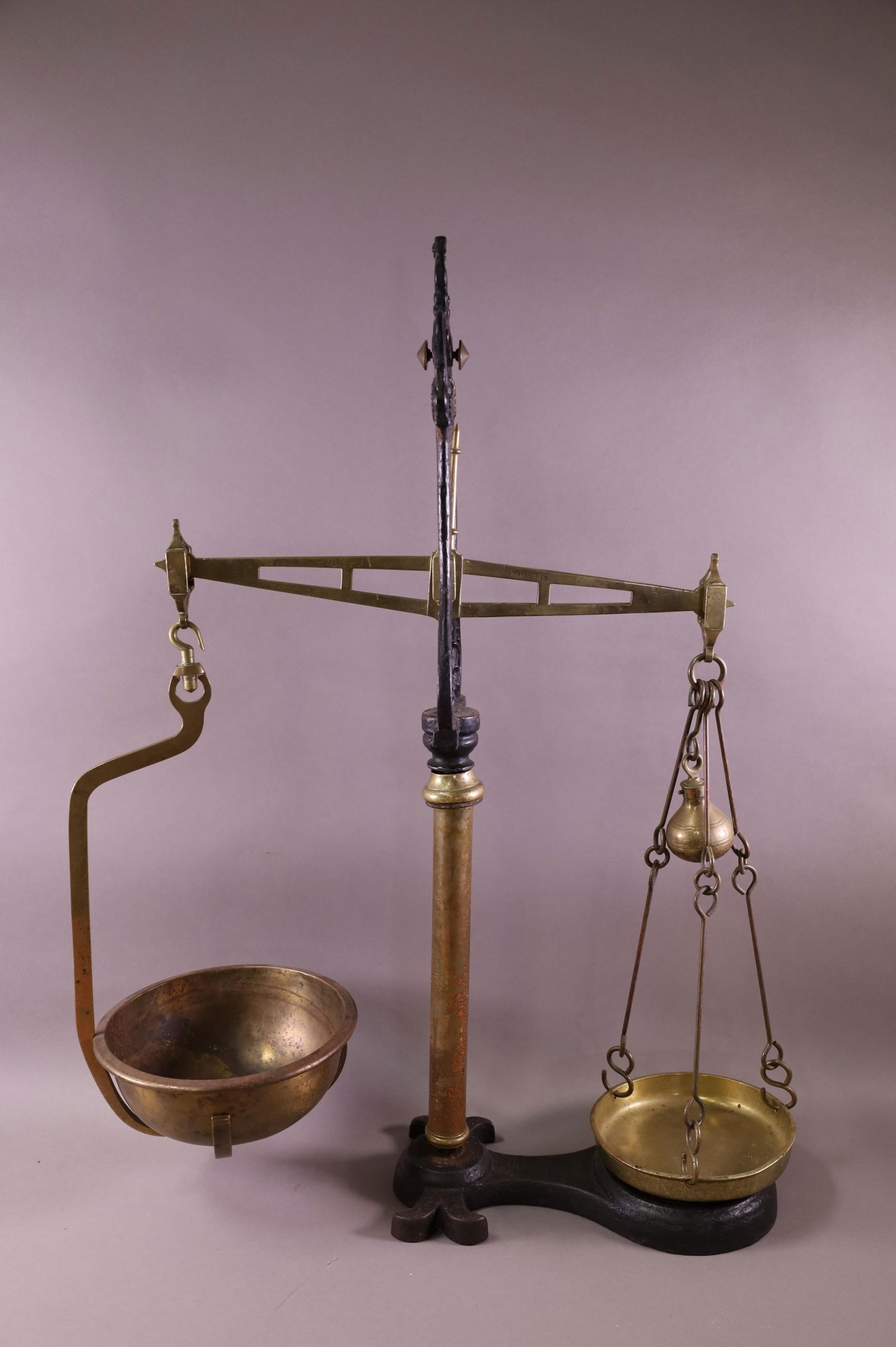 Antique Brass Scale Auction
