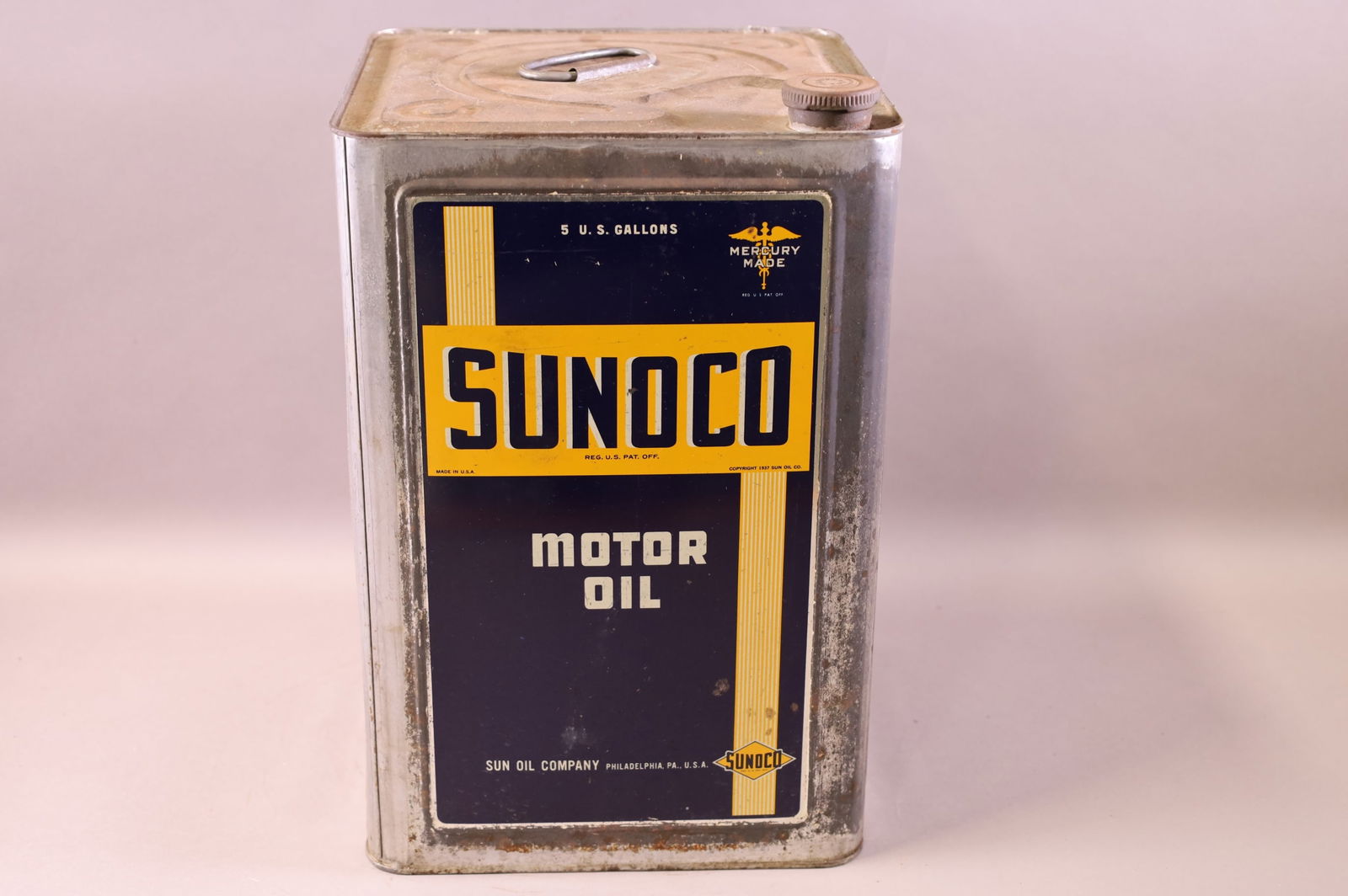 Sunoco Oil Can Auction
