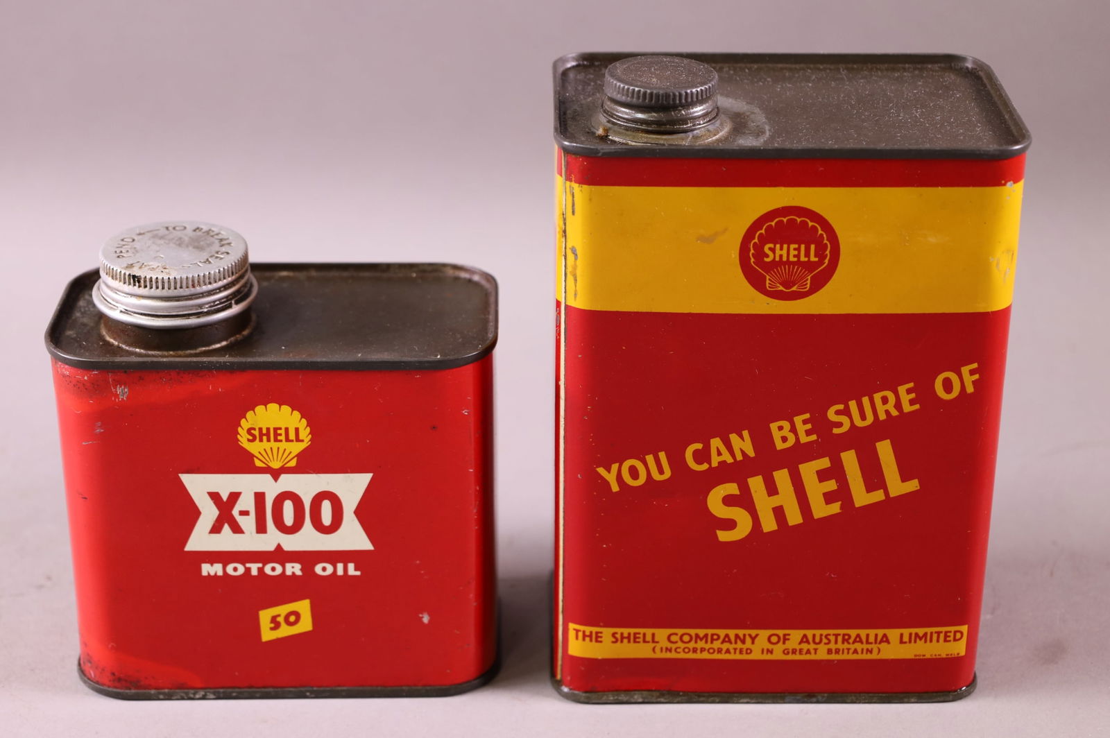 Two Shell Cans