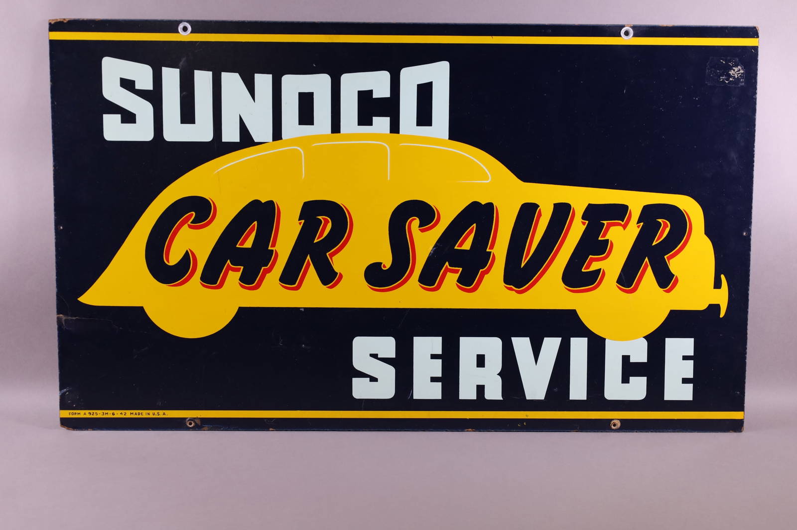 Sunoco Service Double Sided Sign Auction