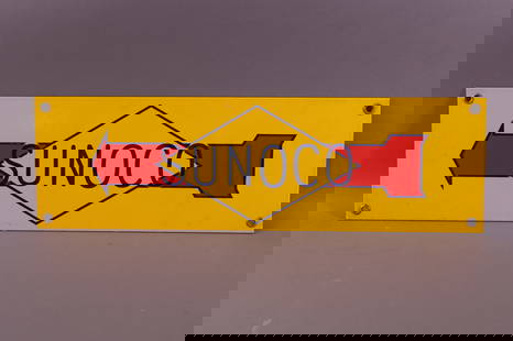 Sunoco Porcelain Sign