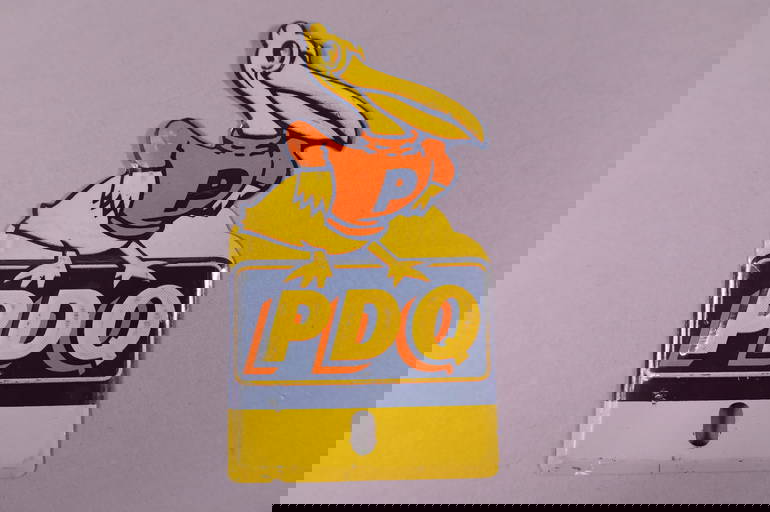 Pdq Tin License Plate Topper