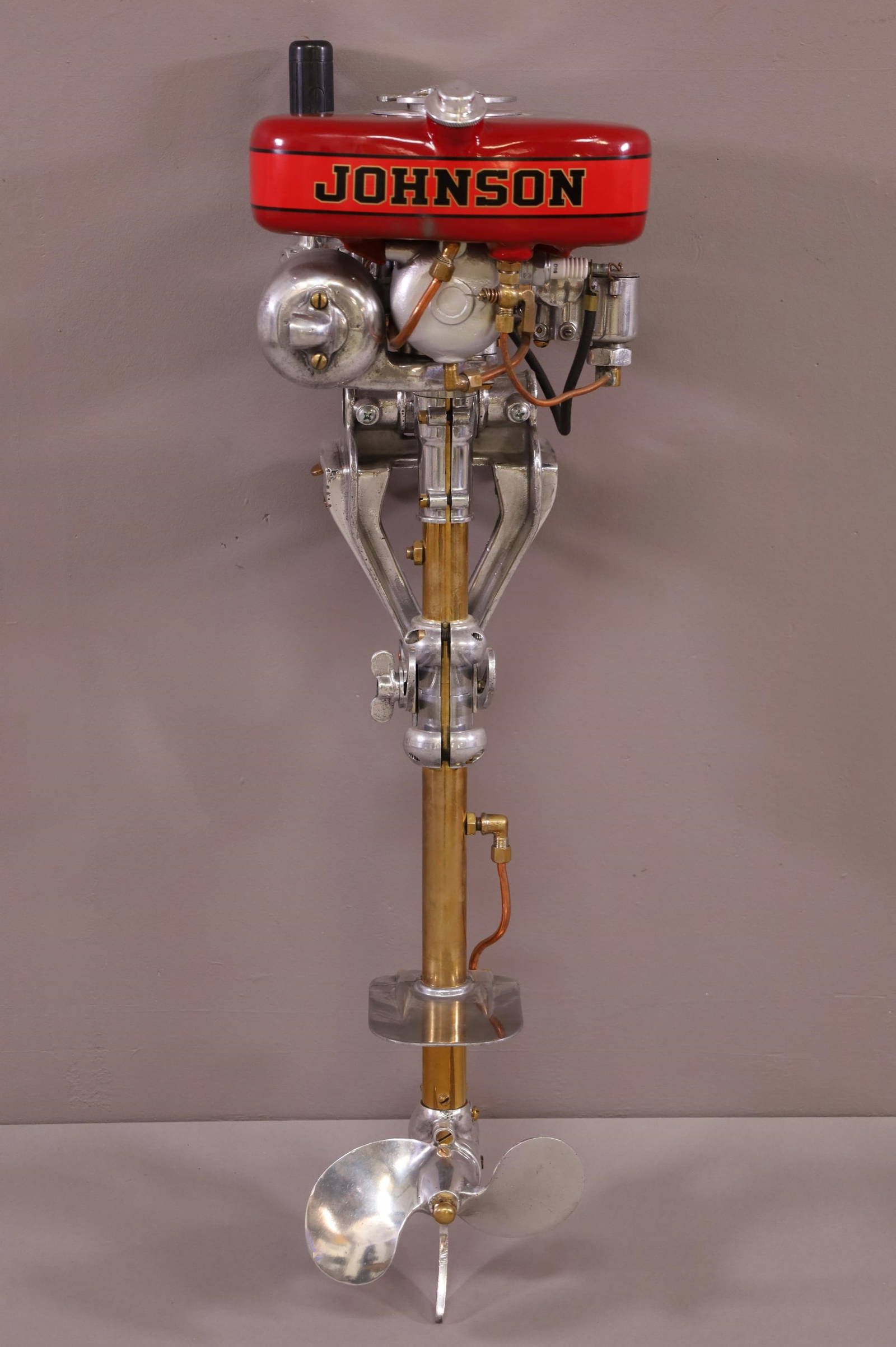 Restored Johnson Outboard Motor Auction