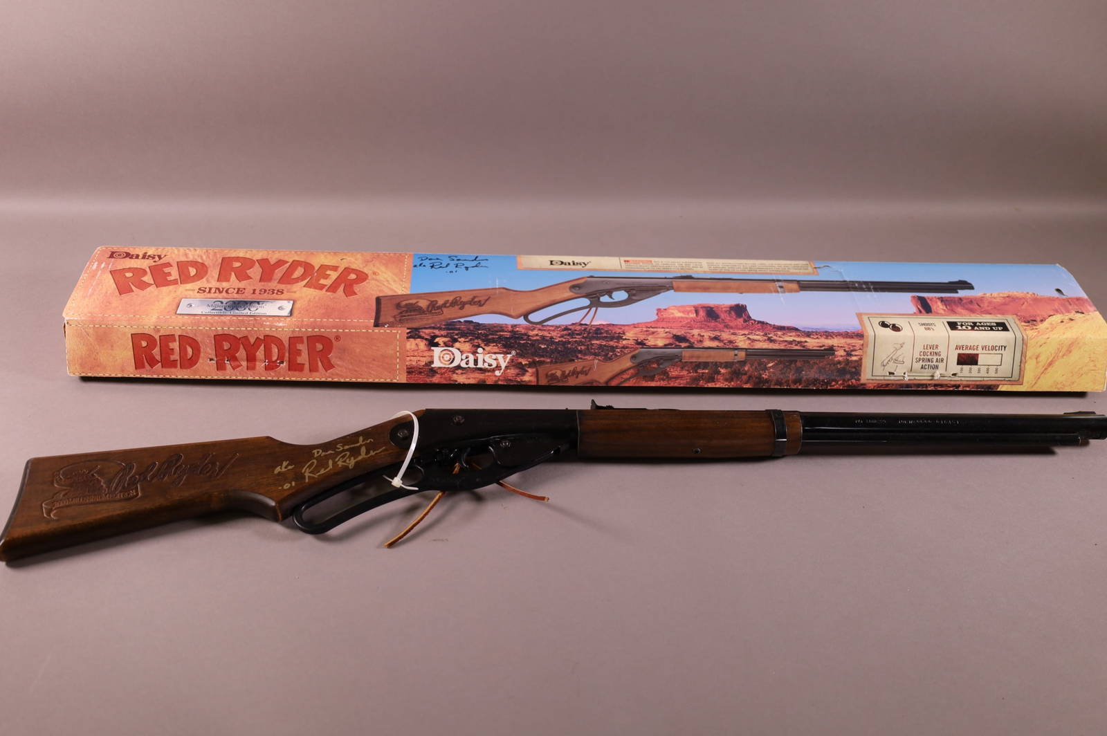 Autographed Red Ryder Gun Auction