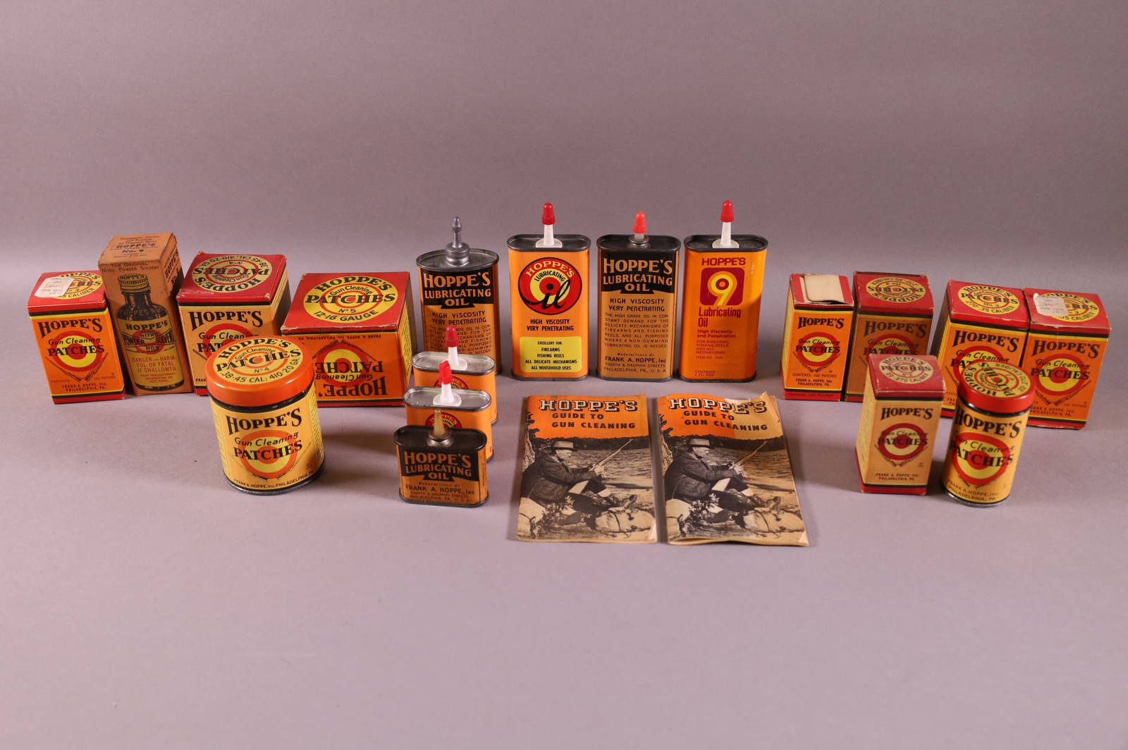 Collection Of Hoppes Gun Related Items Auction