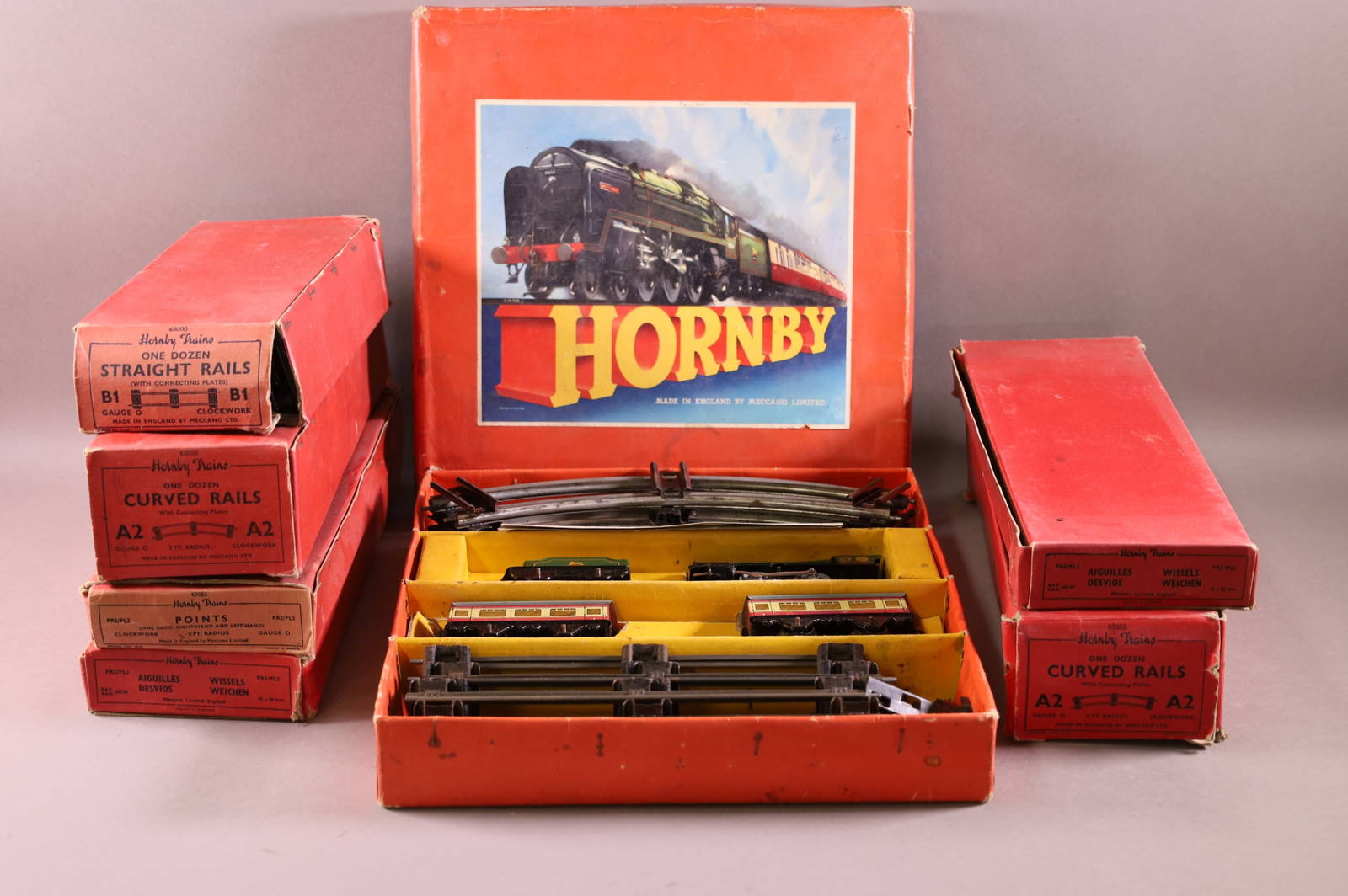Hornby Tin Litho Train Set Auction