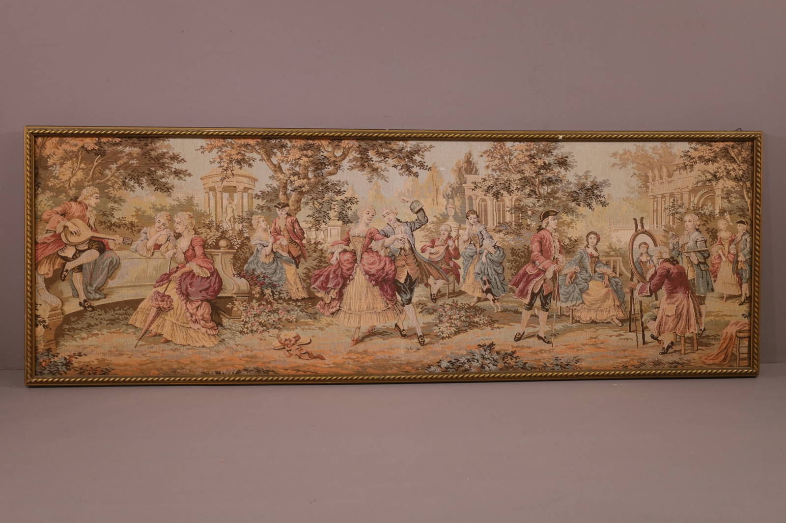 Framed French Style Tapestry Auction