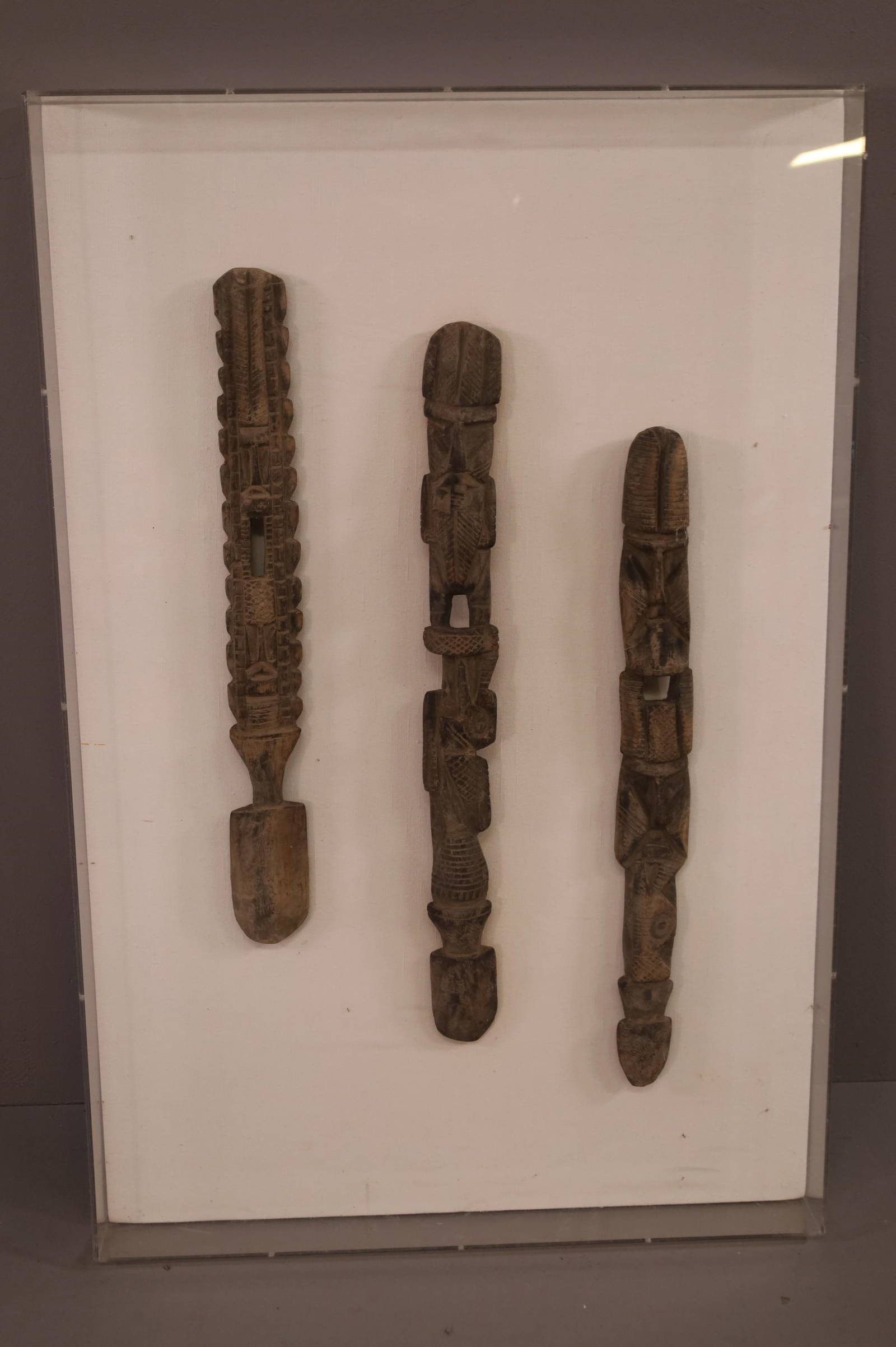 Framed Ancestor Sticks Auction